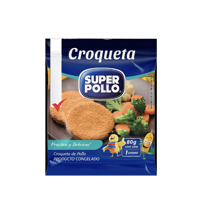 Croqueta de Pollo Agrosuper 80 grs. - Mercado La Vega
